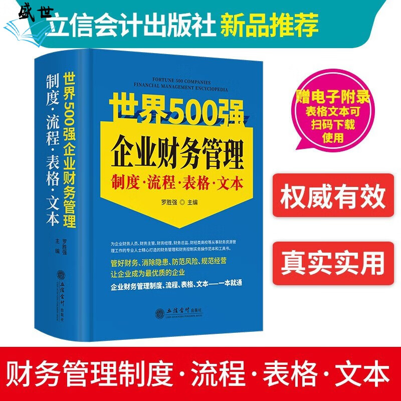 【2023】世界500强企业财务管理制度流程表格文本大全立信