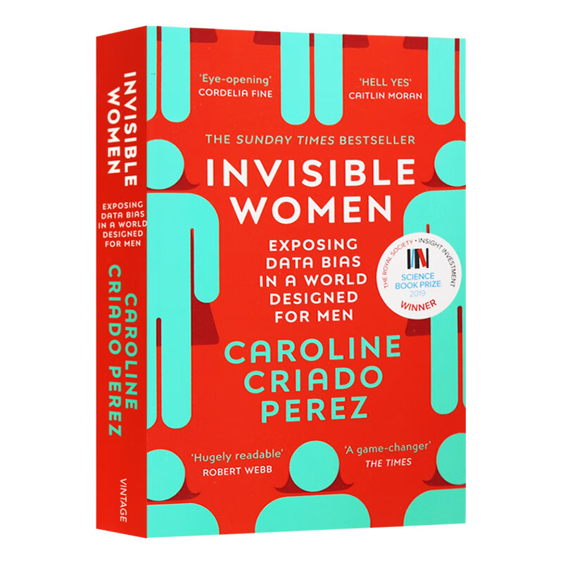 预售 看不见的女性 Caroline Criado Perez 英文原版 Invisible Women