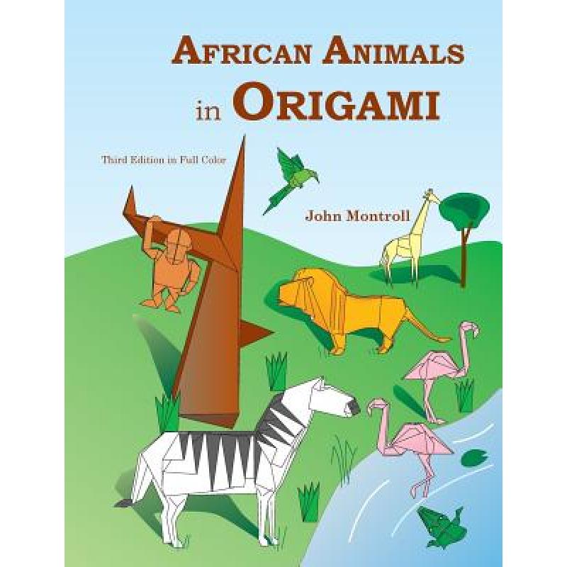 African Animals in Origami