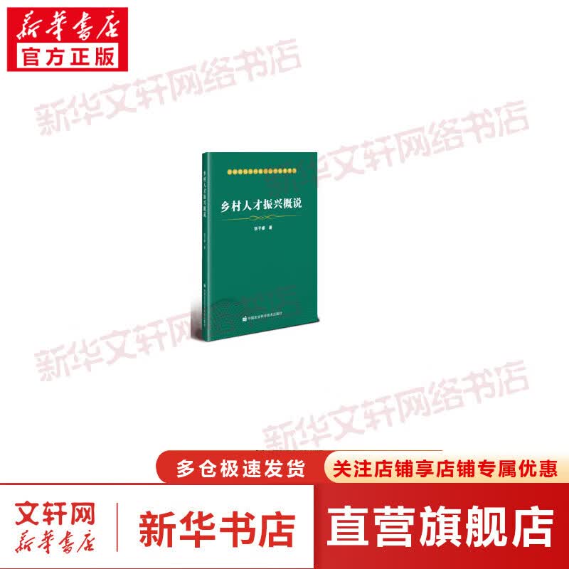 乡村人才振兴概说 图书