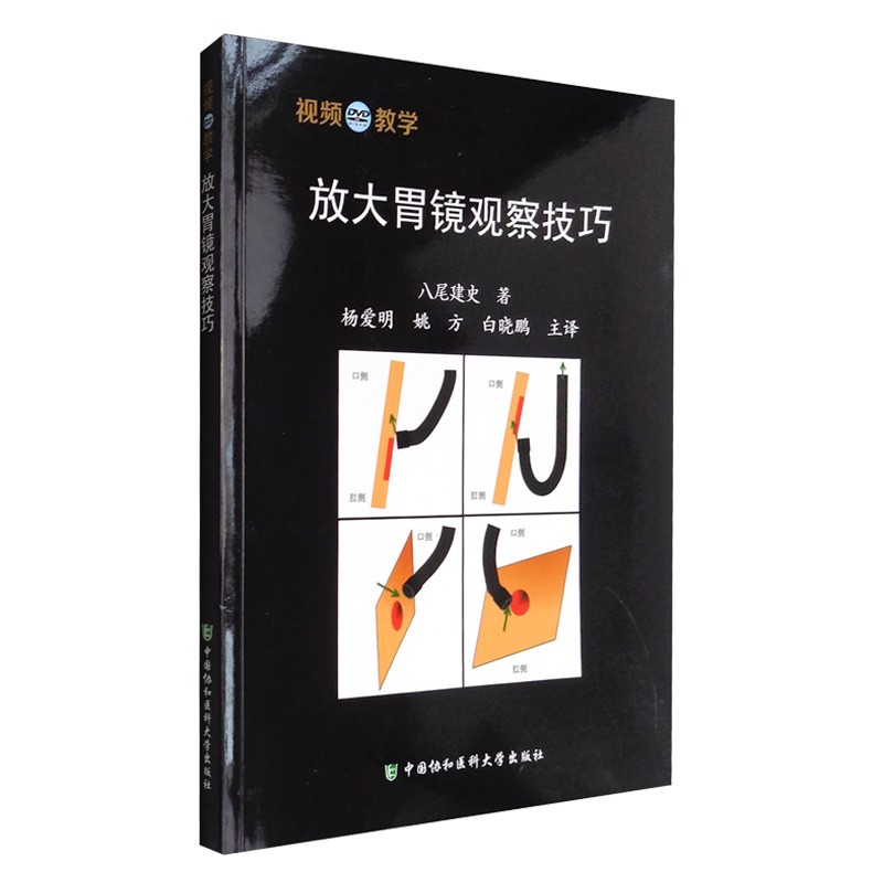 放大胃镜观察技巧 内镜治疗技术 内科学书籍 医学教材知识书 内镜操作过程学习书