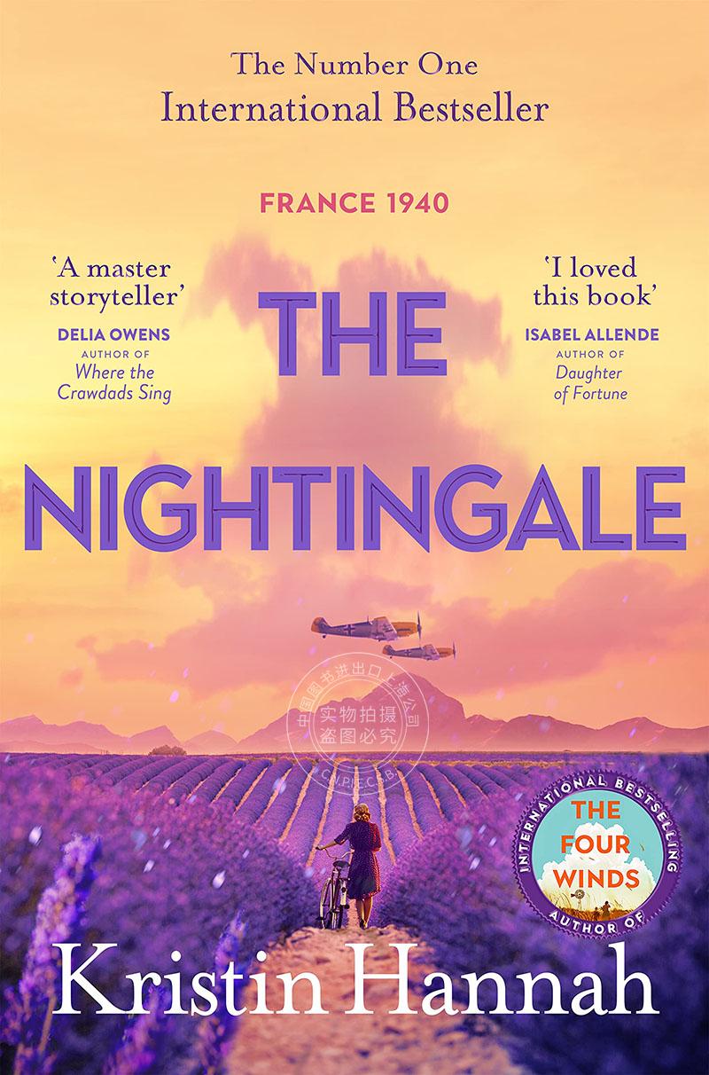 现货 夜莺 克莉丝汀·汉娜 萤火虫小巷作者 英文原版 The Nightingale外国文学小说书