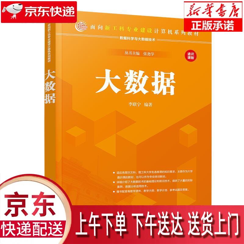 【新华畅销图书】大数据 李联宁 清华大学出版社