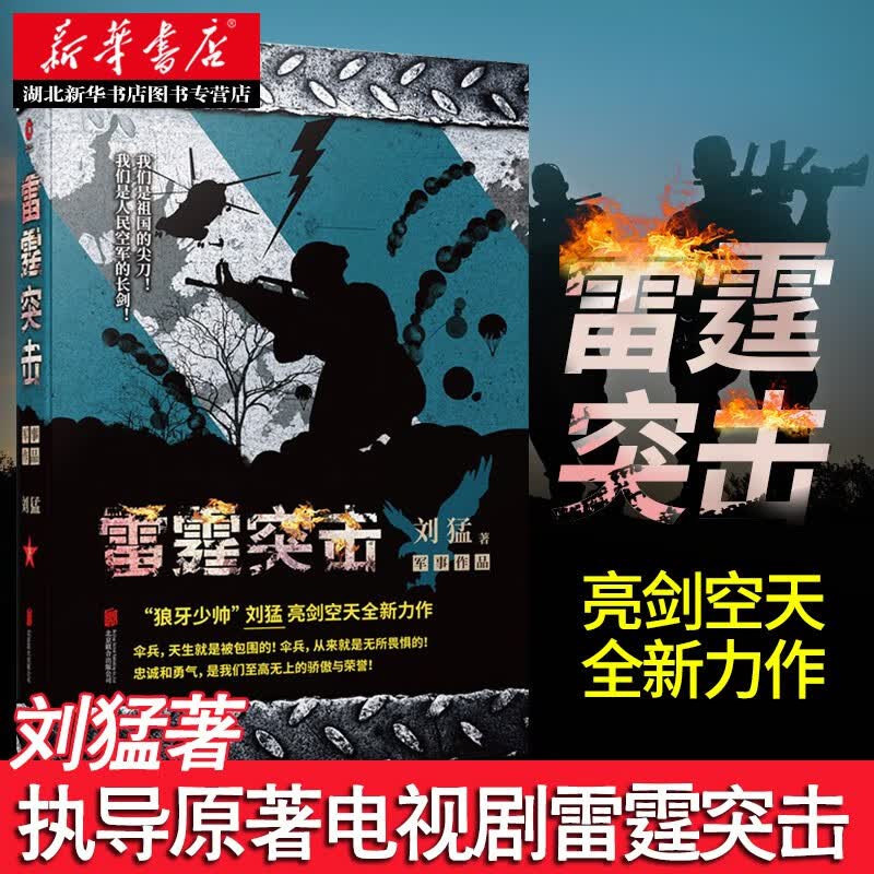 雷霆突击(2019全新修订版) “狼牙少帅”刘猛全新力作 中国现代当代文学随笔小说军事军旅文学书籍