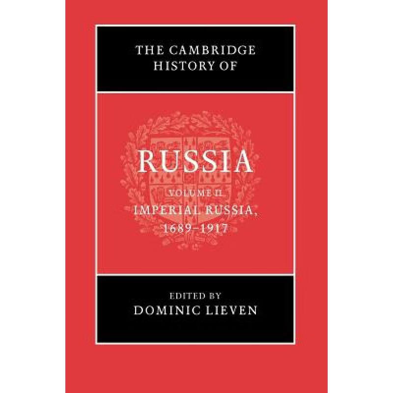 Cambridge History of Russia: Volume 2, Imper...