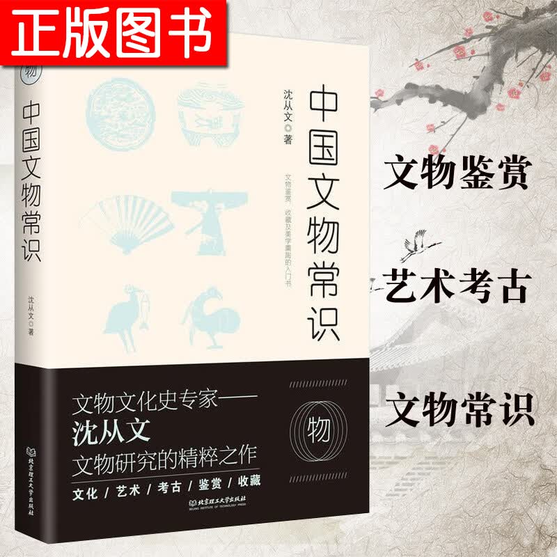 中国文物常识 沈从文著不鄙文丛文物研究鉴赏收藏考古学及美学熏陶的入门书 历史文化知识书籍 提高素质修养书籍读本的书