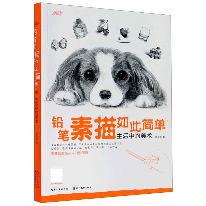 铅笔素描如此简单(生活中的美术) 罗贝妮