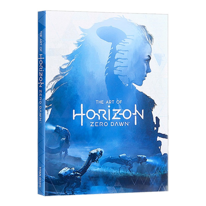 现货 英文原版 地平线：黎明时分 精装游戏艺术设定集 零之曙光 The Art of Horizon Zero Dawn PS4游戏 周边画册书