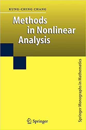 Methods in Nonlinear Analysis