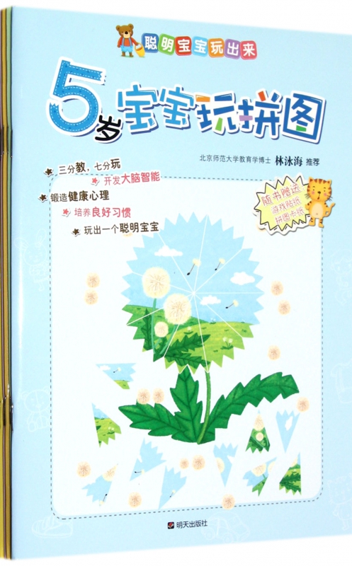 聪明宝宝玩出来(5岁共5册)