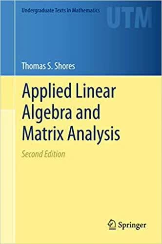现货Applied Linear Algebra and Matrix Analysis