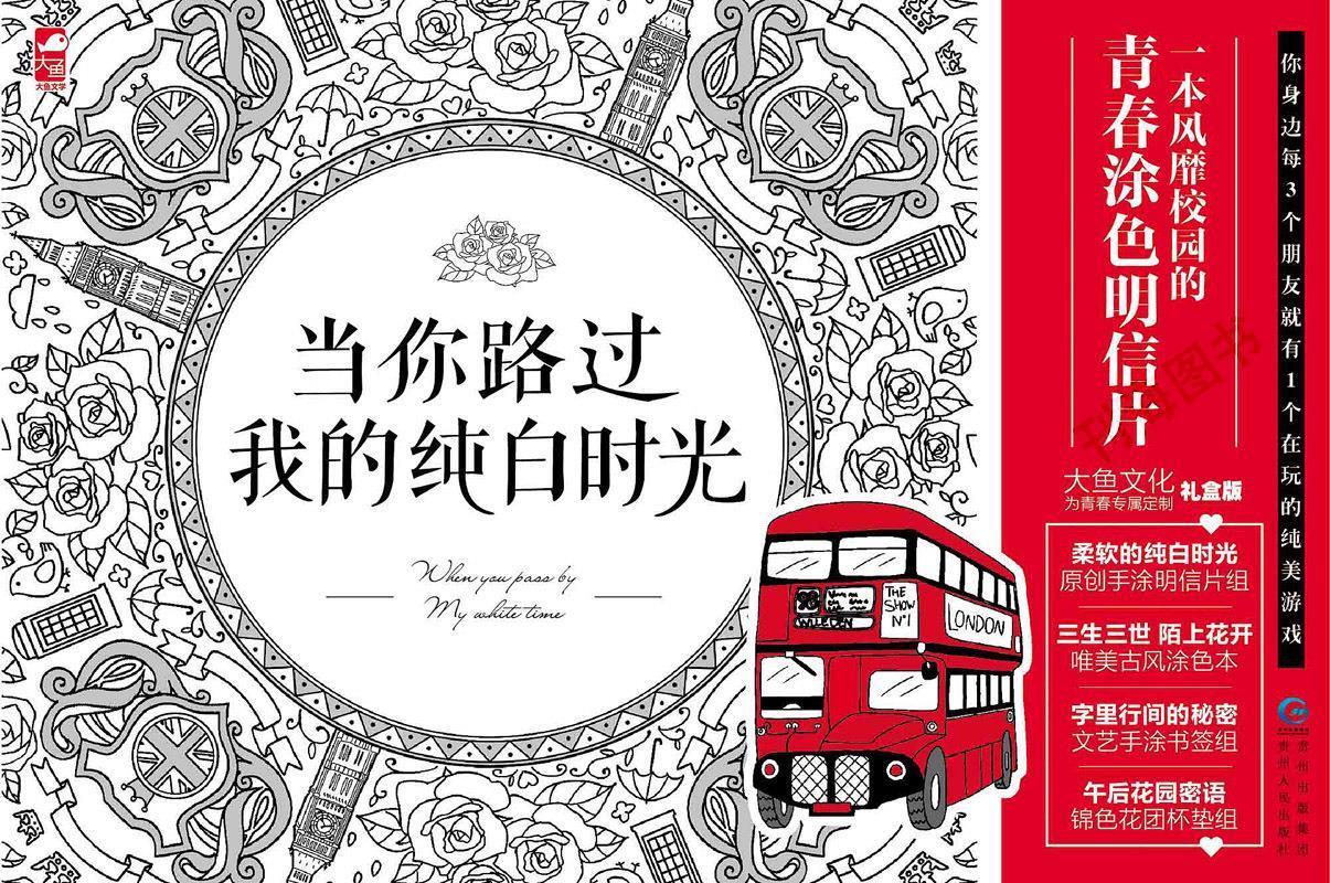 当你路过我的纯白时光 大鱼文化 编