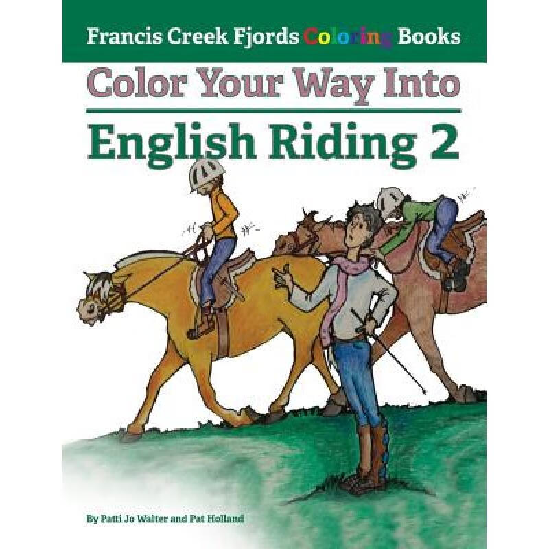 Color Your Way Into English Riding 2