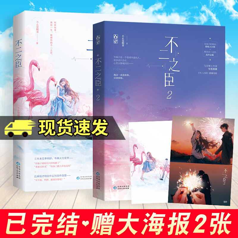 番外+海报X2】 不二之臣1+2 共2册 不止是颗菜著 青春文学都市言情小说 都市青春花火系列甜宠畅 总裁甜宠文畅销书精英范十足高冷总裁撑腰 青春文学