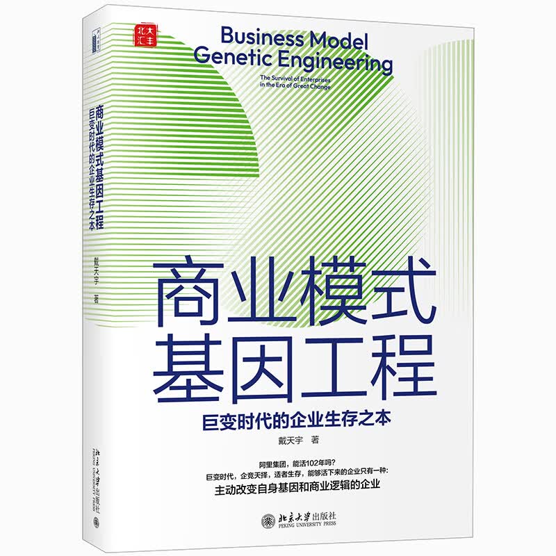 商业模式基因工程：巨变时代的企业生存之本 颠覆性创新思维戴天宇教授继《无为而治》后又一力作