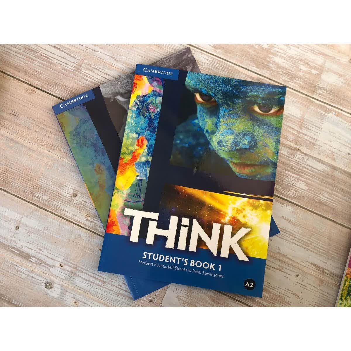 剑桥thinkTHINK Starter /1/2/3/4/5级学生教具 1级(A2) 学生书+练习册