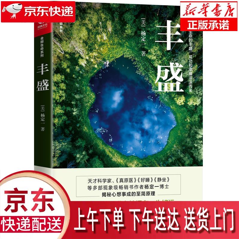 【新华畅销图书】丰盛 杨定一 精装+彩印 简体中文版图书（步入生命的丰盛，成功和幸福滚滚而来）