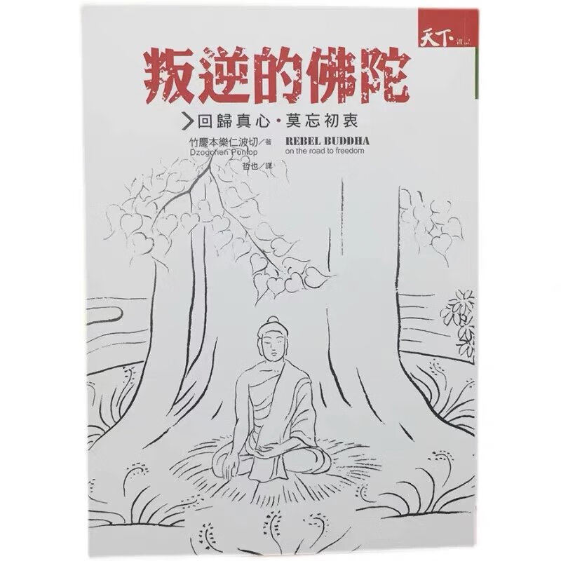 叛逆的佛陀   竹慶本樂仁波切    天下