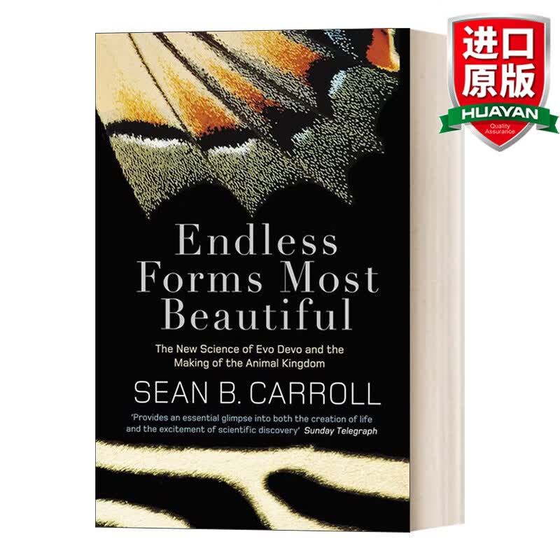 Endless Forms Most Beautiful 英文原版 无尽形态之美 动物王国的形成与新科学 英文版 进口英语原版书籍