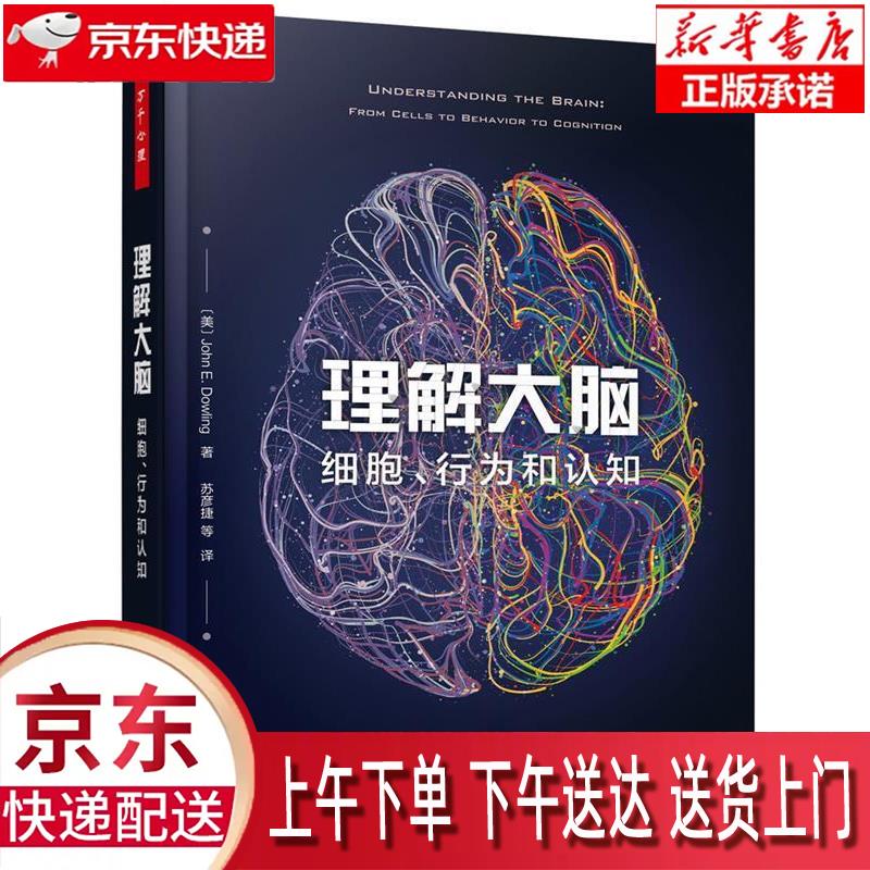 【新华畅销图书】万千心理 理解大脑：细胞、行为和认知 (美)约翰·E.道林(JohnE.Dowl