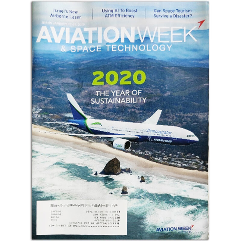 【单期可选】Aviation Week&Space Technology航空周刊空间技术2018/2 2020年1月13日刊