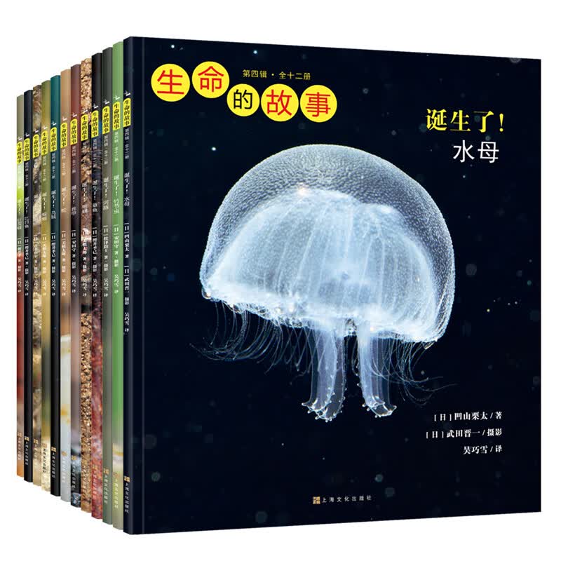 生命的故事第4辑（全12册）（3-6岁儿童科普绘本昆虫动物百科全书用实拍大图记录生命的成长过程果壳、无穷小亮推荐）(中国环境标志绿色印刷)