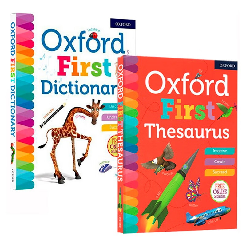 牛津Oxford First Thesaurus/Dictionary 儿童近义词图解字典 英英词典