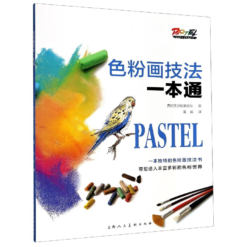 色粉画技巧一本通/色粉画技法教程系列