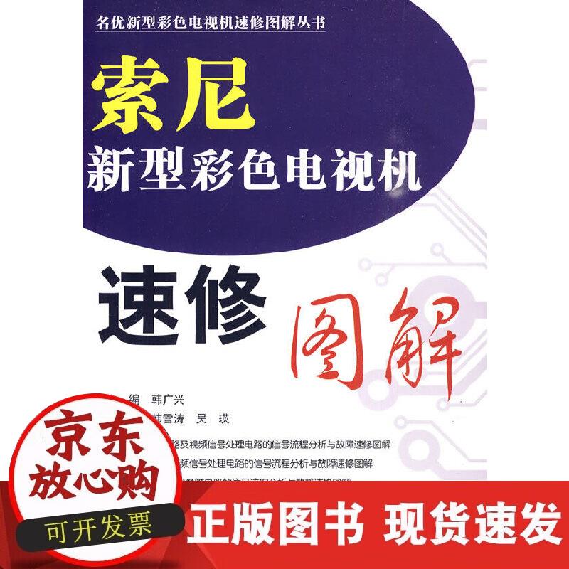 【现货】索尼新型彩色电视机速修图解