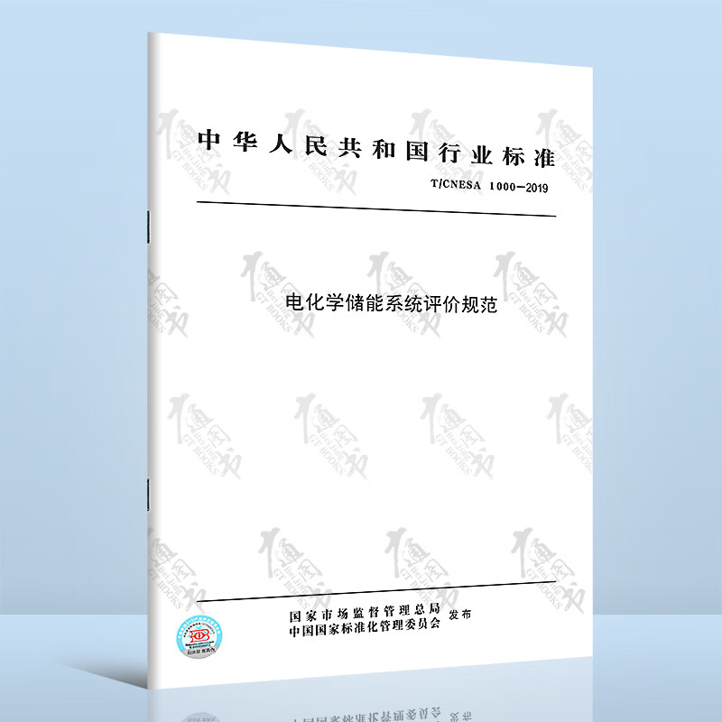 T/CNESA 1000-2019电化学储能系统评价规范
