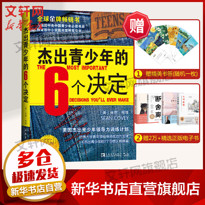 杰出青少年的6个决定 领袖版 图书