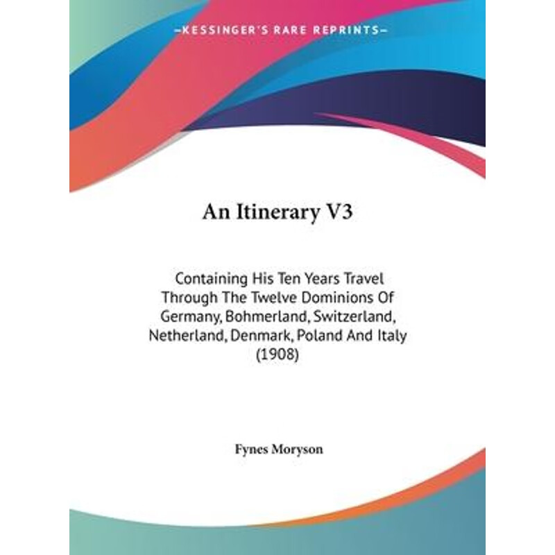An Itinerary V3