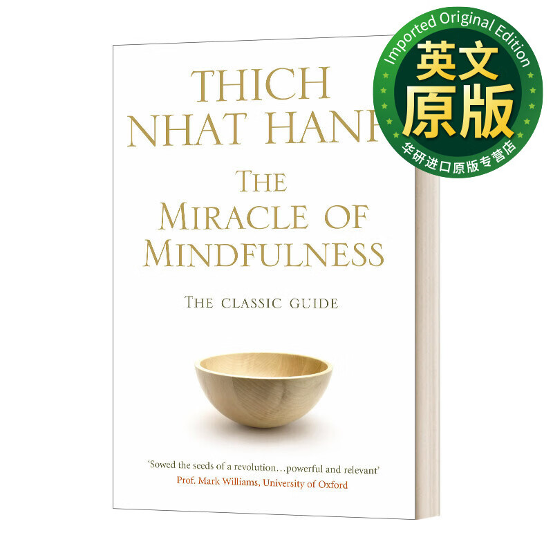 The Miracle Of Mindfulness 正念的奇迹 一行禅师 英文版 进口英语原版书籍 英文原版 Hanh, Thich Nhat