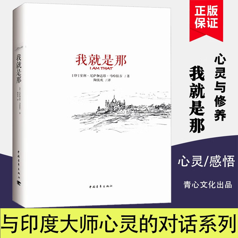 与印度大师的心灵对话系列全3册【单册套装可选】走向静默如你本来+我在+我就是那 印度精神导师室利·尼萨伽达塔·马哈拉吉 我就是那