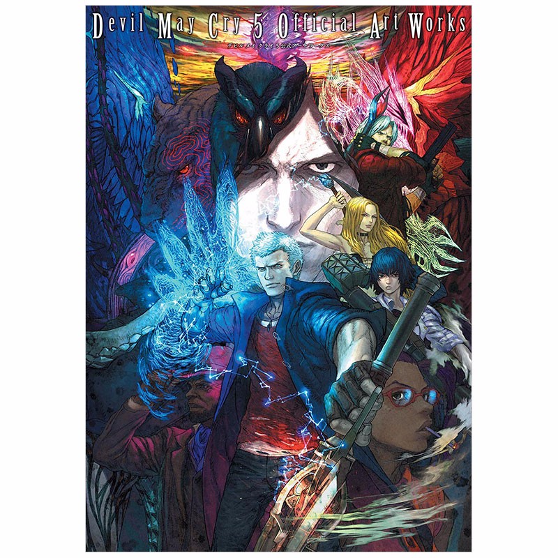 进口原版 DMC5 官方画集Devil May Cry 5鬼泣5善本图书