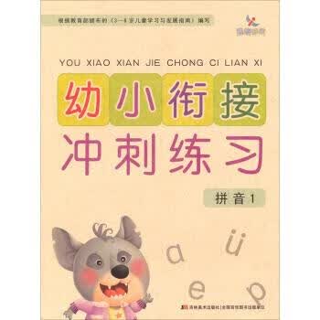 拼音1-幼小衔接冲刺练习 晨曦幼儿早期教育发展中心 编 9787538683318