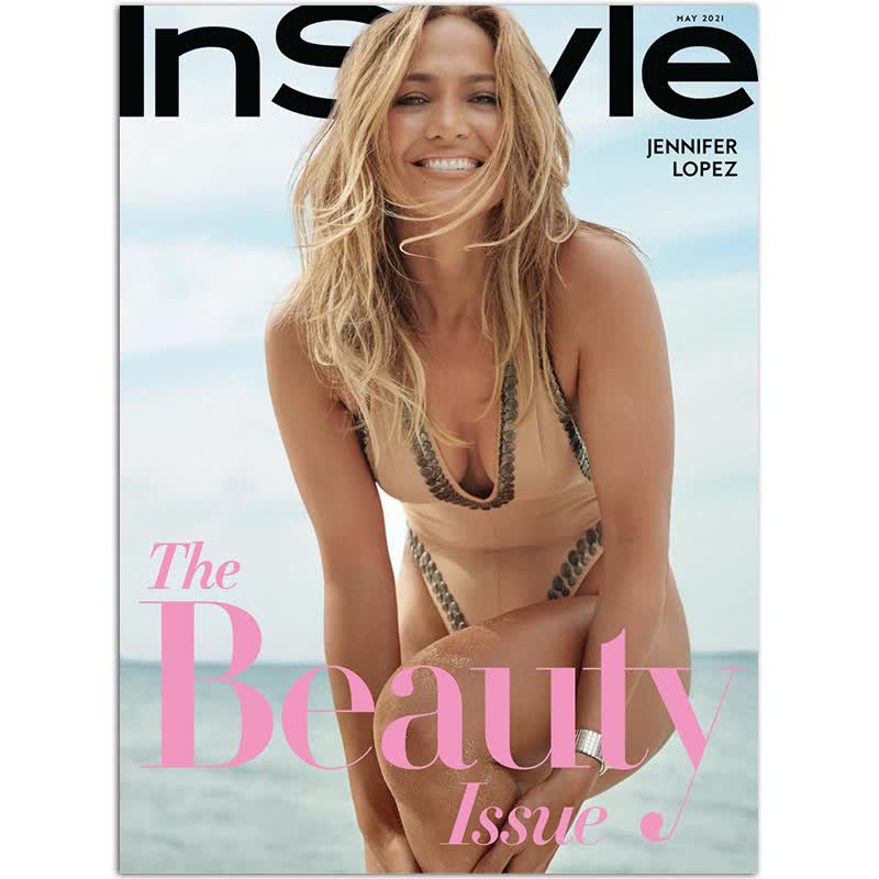 【单期可选】InStyle 时新 2022年月刊 美国女性服饰美容服装时尚杂志 2021年5月刊