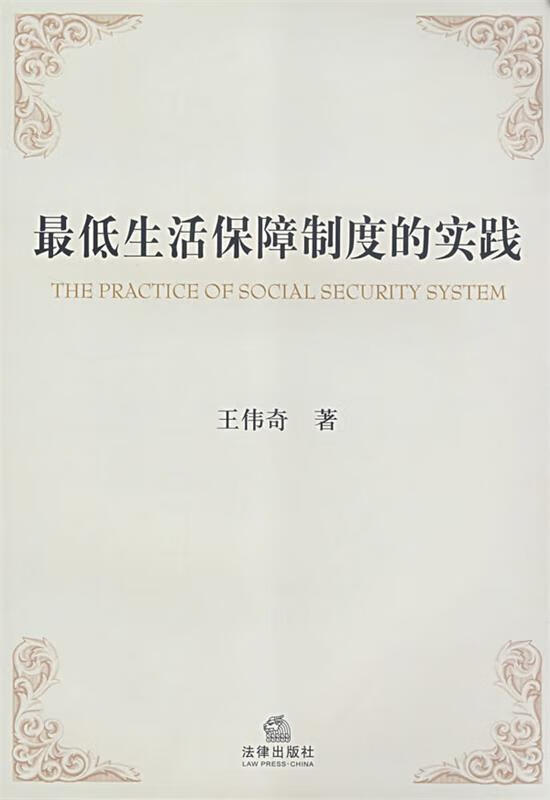 低生活保障制度的实践 王伟奇著【书】