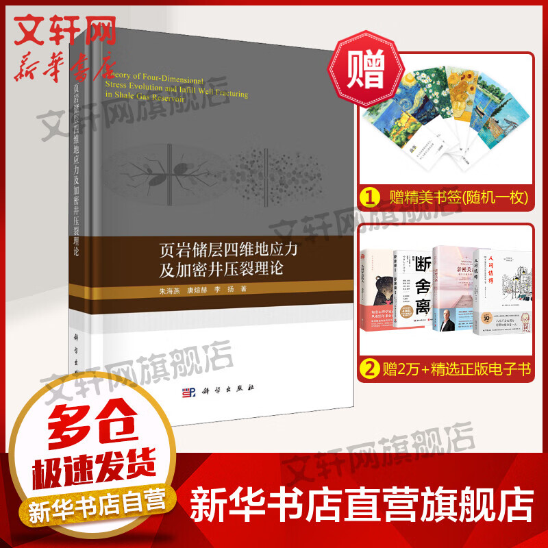 页岩储层四维地应力及加密井压裂理论 图书