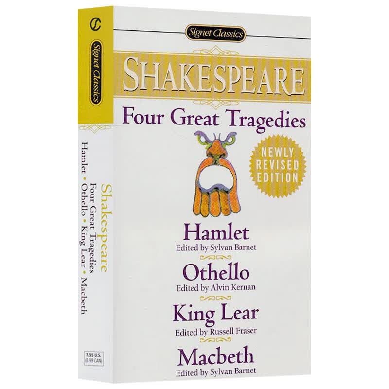 Four Great Tragedies 莎士比亚四大悲剧 图书