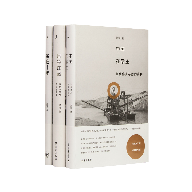 梁庄十年+中国在梁庄+出梁庄记 梁庄纪实三部曲 梁鸿 理想国图书官方旗舰店