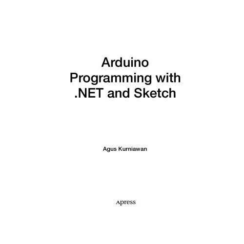 实体书/Arduino Programming with .NET and Sketch