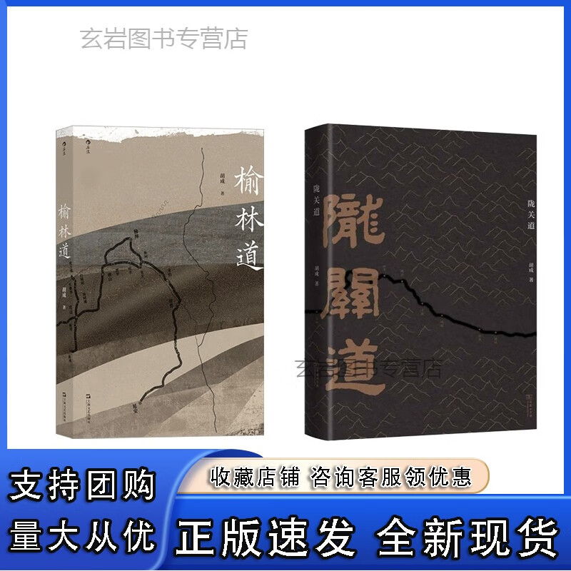 n陇关道+榆林道 共两册 胡成著