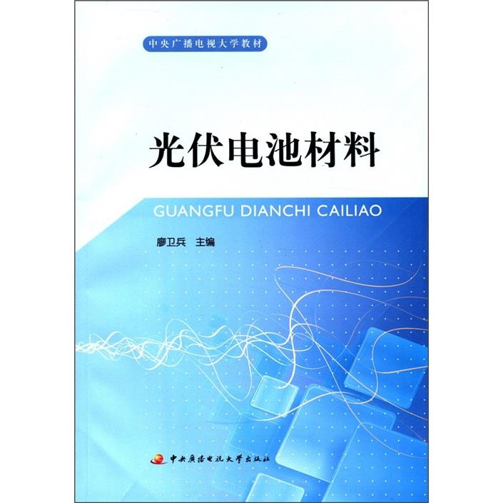 光伏电池材料 廖卫兵 主编