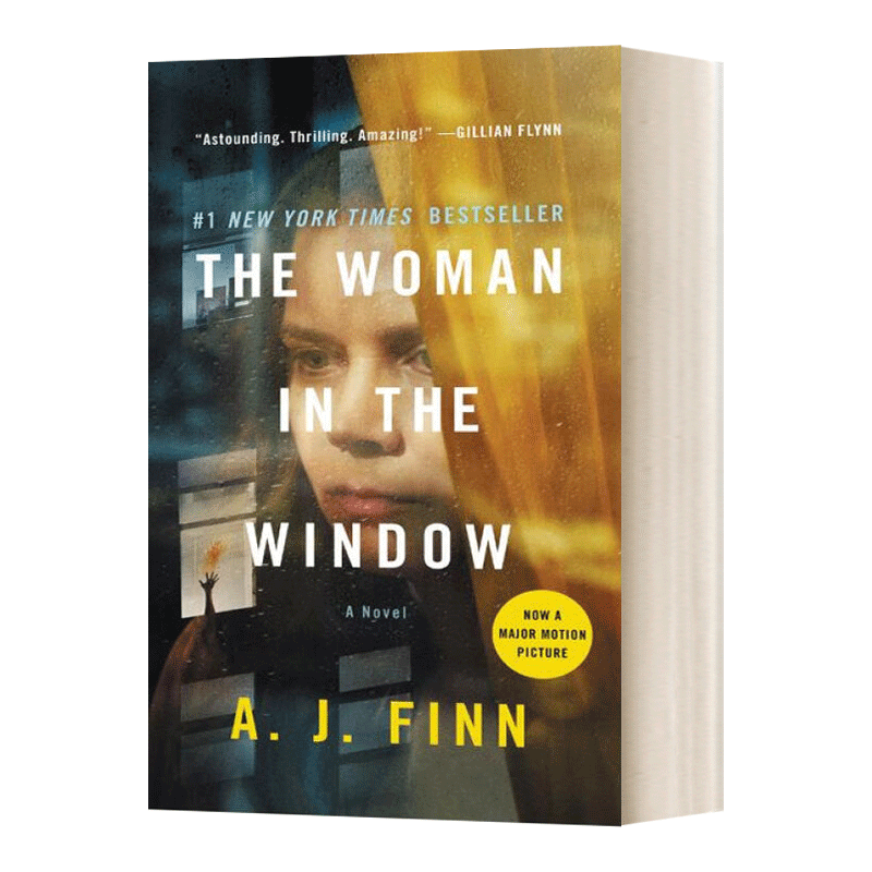 【瑕疵书】The Woman in the Window 窗户里的女人 电影封面版 英文版 进口英语原版书籍 英文原版