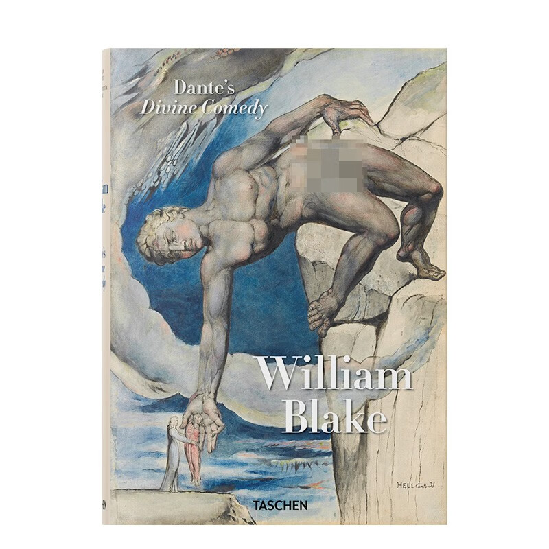 TASCHEN英文原版William Blake威廉布莱克：但丁神曲插图全集 艺术画册绘画书籍