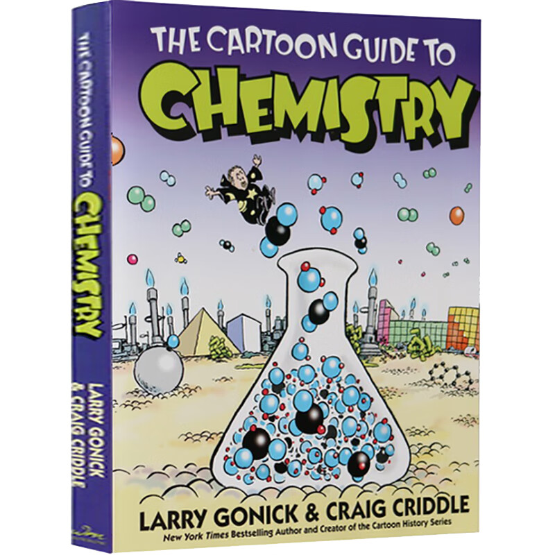 预售 化学 The Cartoon Guide to Chemistry 爆笑科学漫画 英文原版高中大学教辅用书 课后阅读趣味英语科普读物 全美学校课外阅读