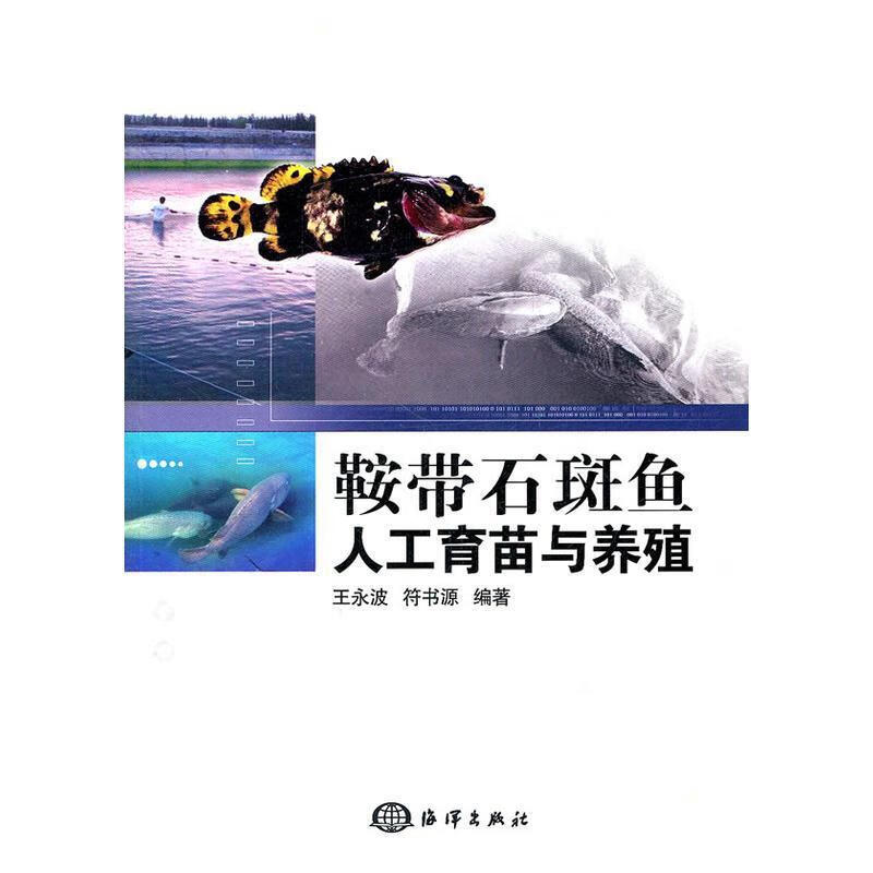 包邮》 鞍带石斑鱼人工育苗与养殖 王永波,符书源编著 9787502781149