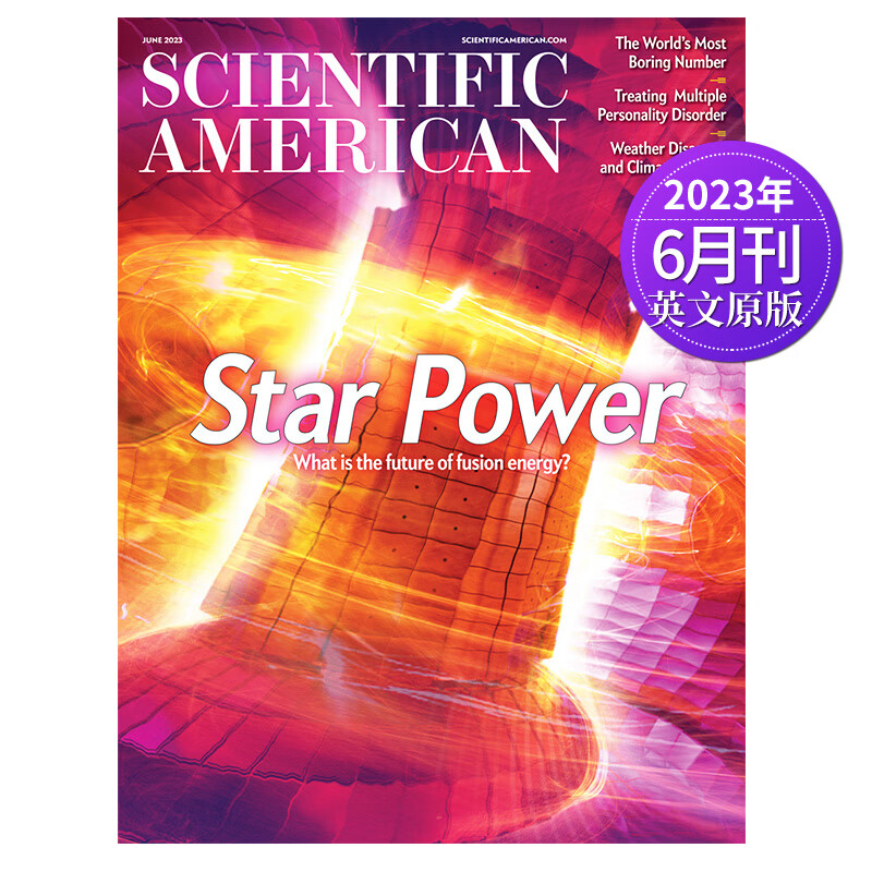 【单期/外刊订阅】Scientific American 科学美国人2023年订阅12期 美国科学杂志国外英语期刊 【单期现货】2023年6月刊