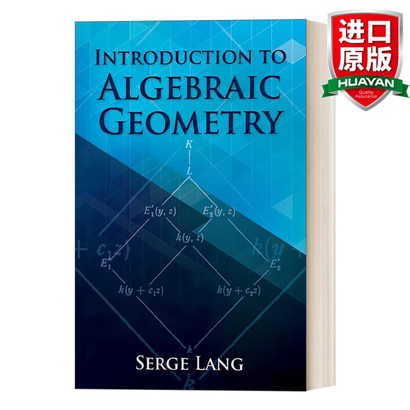 Introduction to Algebraic Geometry 英文原版 代数几何导论 英文版 进口英语原版书籍